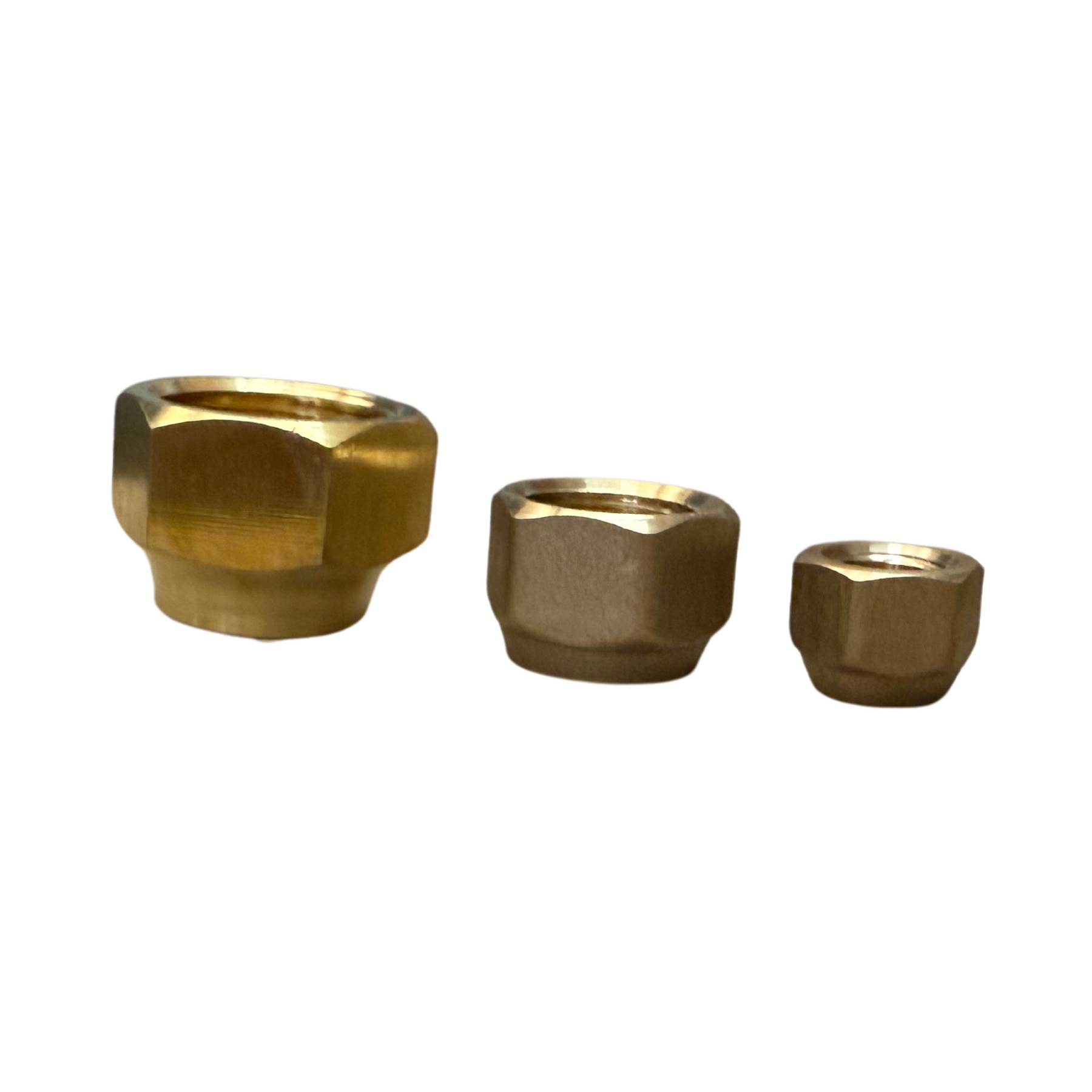 1/4" Brass Flare Nut – Premium Airconditioning